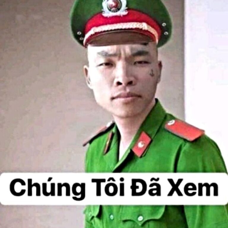 99+ công an meme với biểu cảm siêu hài hước, đáng yêu